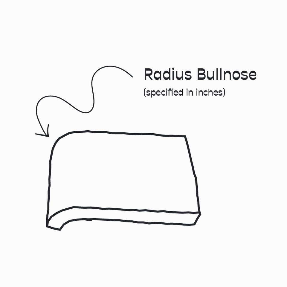 Field Radius Bullnose 6x6 – Red Rock Tileworks